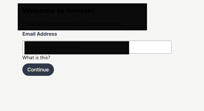 In Passwordless Signin how can i skip screen after verification of OTP ...