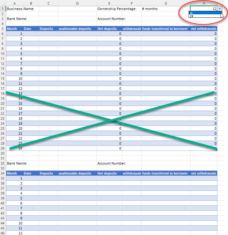 Modifying a table in excel based on data in a specific cell - Microsoft Q&A