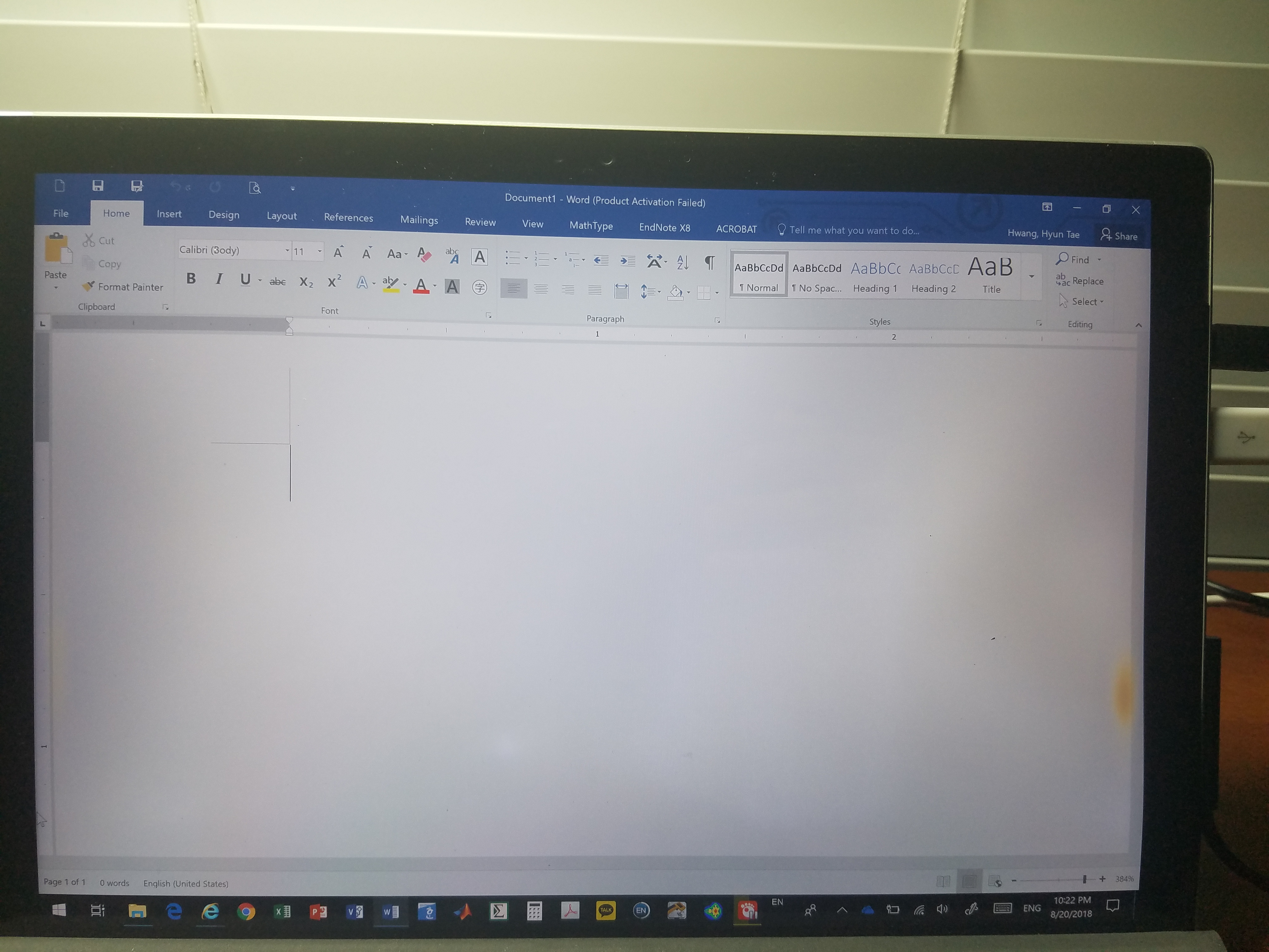 Yellow burn in screen and separation of backside due to the expansion ...