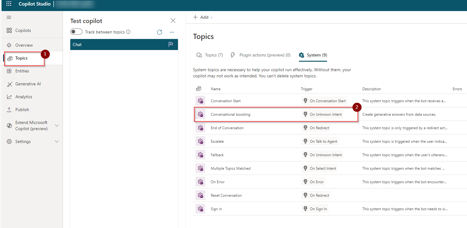 Unable to see OpenAI from Copilot/PWA bot - Microsoft Q&A