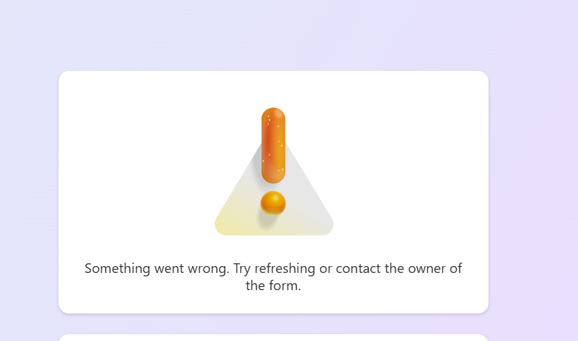 Error when submitting SharePoint form - Microsoft Q&A