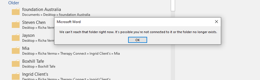 I am unable to see my files and folders in one drive - Microsoft Q&A
