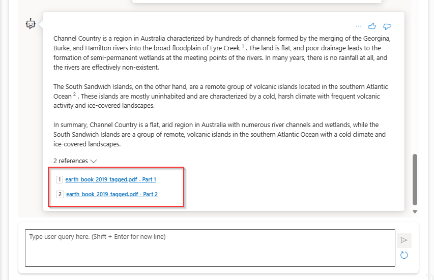 Azure OpenAI Chat with own data - References Parts have same name? (Possible Bug) - Microsoft Q&A