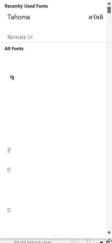 Blank font in onenote - Microsoft Q&A