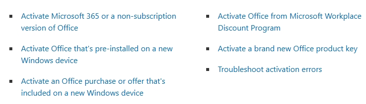 Activating Office Apps on PC Issue - Microsoft Q&A