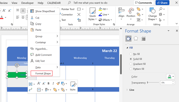 Visio Project Schedule - Microsoft Q&A