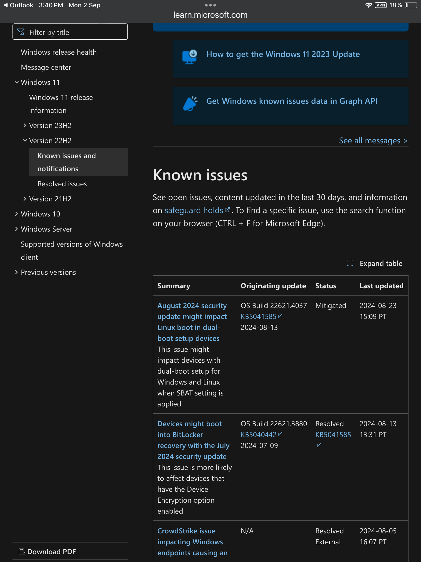 I get this SBAT error when I boot my ventoy usb boot drive - Microsoft Q&A