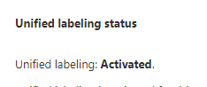 Disabling Unified Labeling on Azure portal - Microsoft Q&A