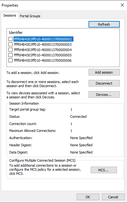 How to temporarily deactivate a single path for CSV in iSCSI MPIO ...