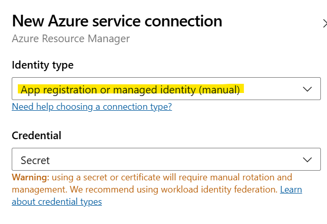 Service Principal Secret - Microsoft Q&A
