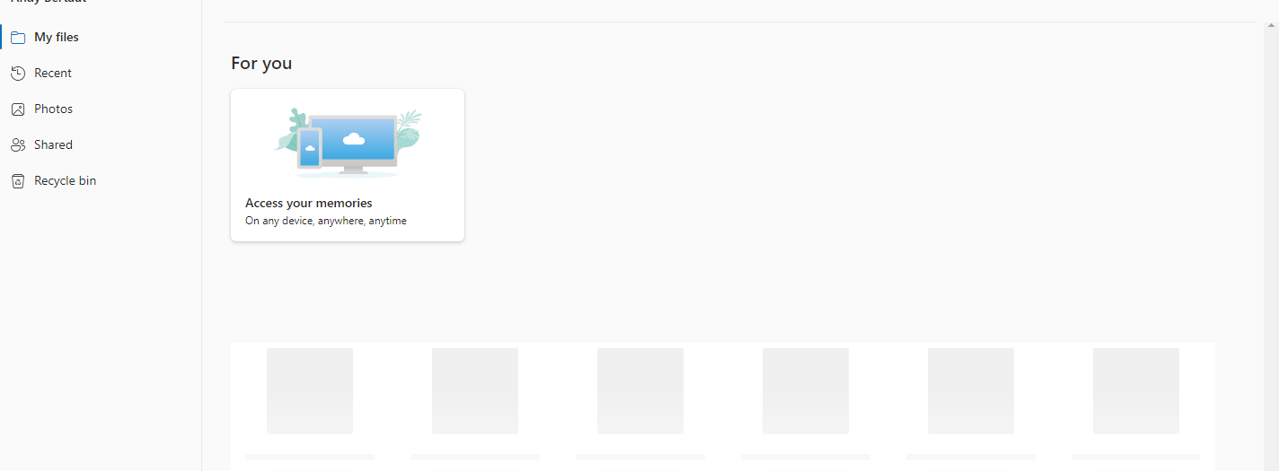 Onedrive showing blank in Edge - Microsoft Q&A