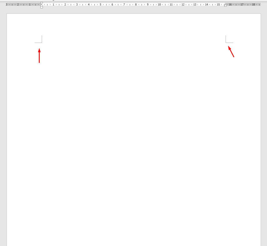 How do I remove these gray lines in the corners in Microsoft Word ...