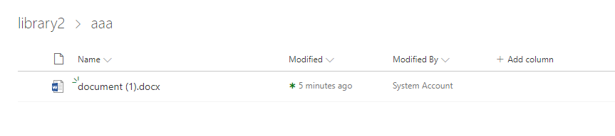 How can move a document folder from one document library into another ...
