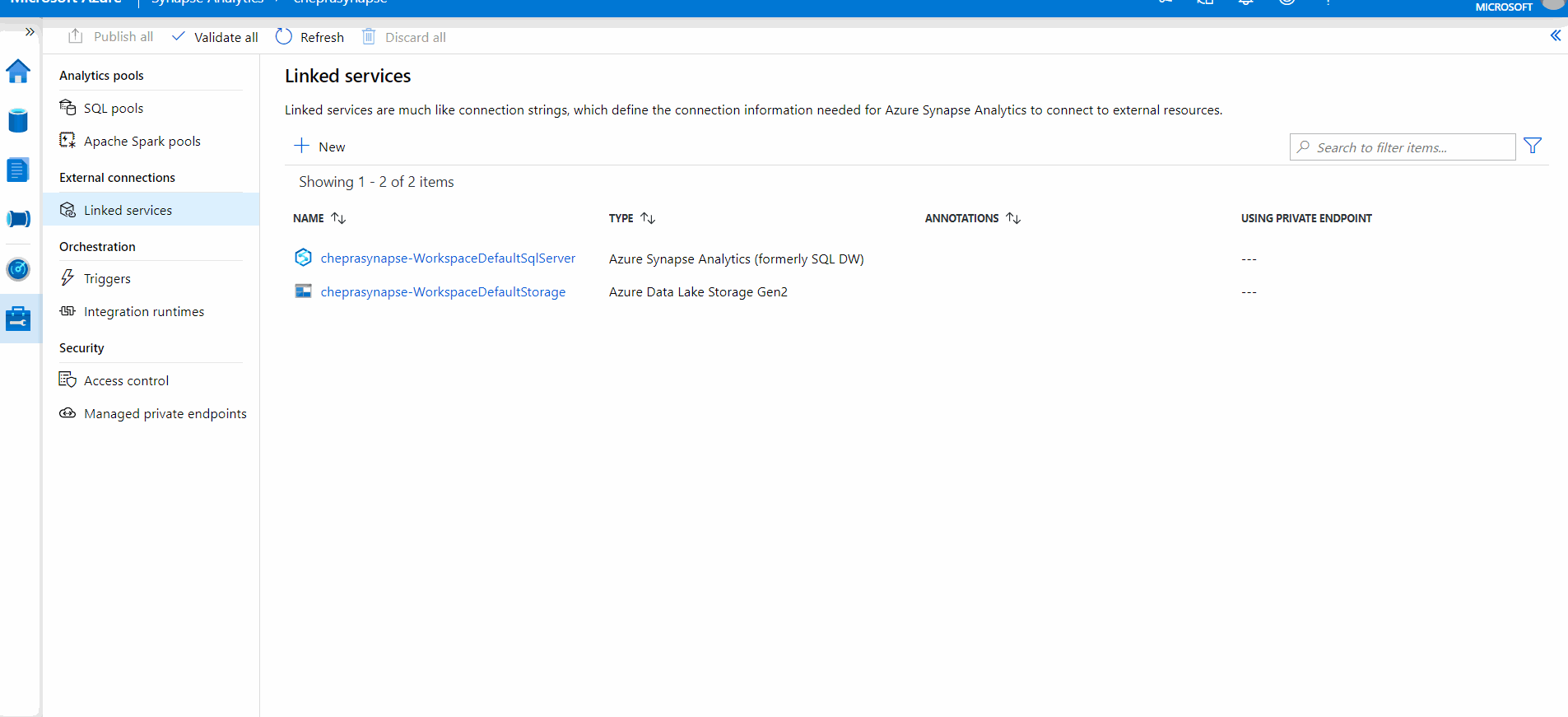 Unable to create Linked Service in Synapse Analytics to Power BI ... Unable to create Linked Service in Synapse Analytics to Power BI ...