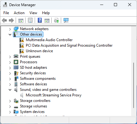 No audio device is installed. Possible BIOS/UEFI issue. - Microsoft Q&A