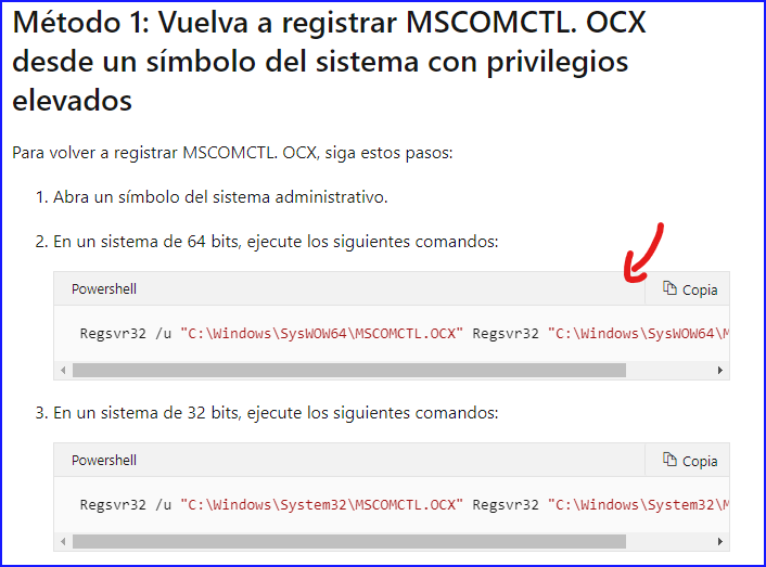 Instalar mscomctl ≈ Windows 10 - Microsoft Q&A