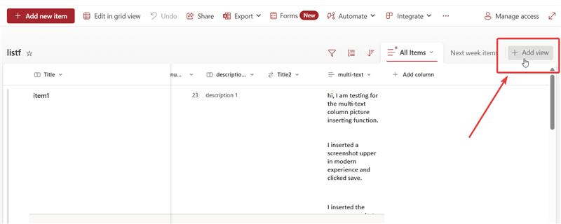 Is it possible to create multiple views of a Microsoft List for different audiences. - Microsoft Q&A