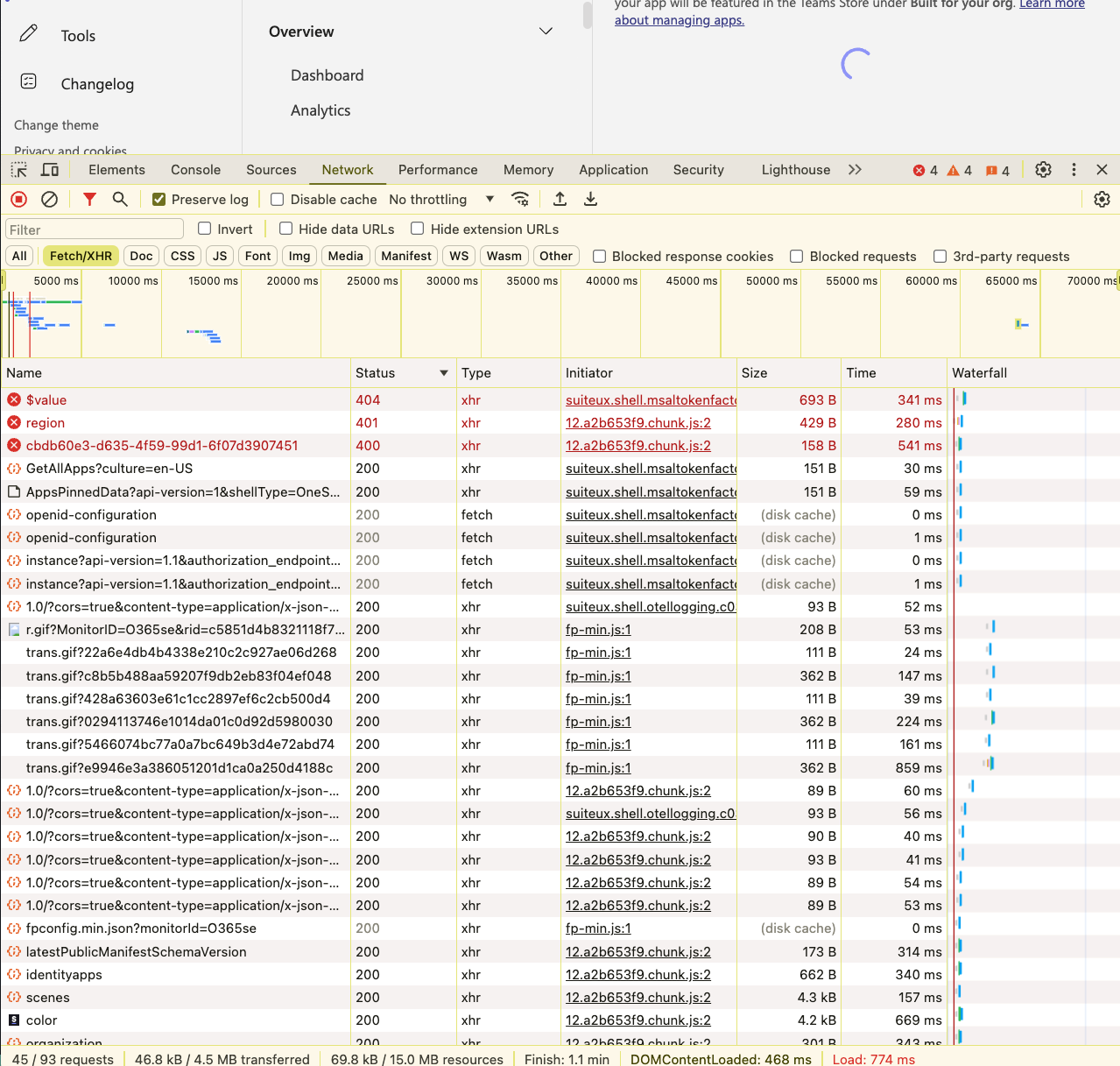Developer Portal - "Publish to your org" page not loading - Microsoft Q&A