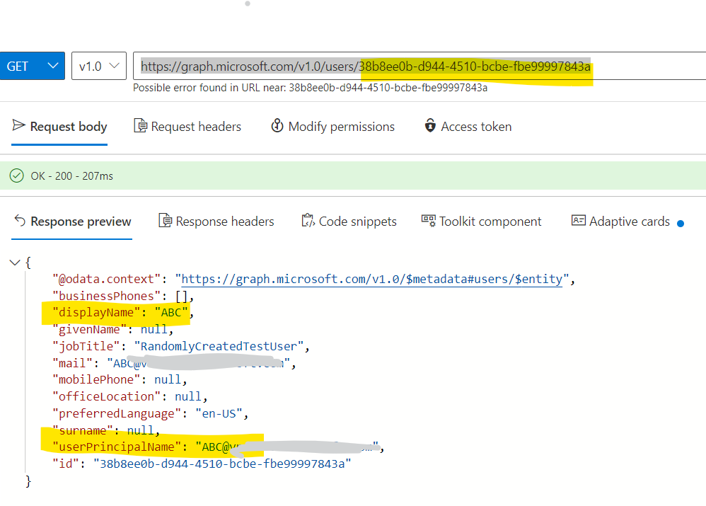 AuditLog Admin directly assigns user to access package - unable to see assigned user in log ...