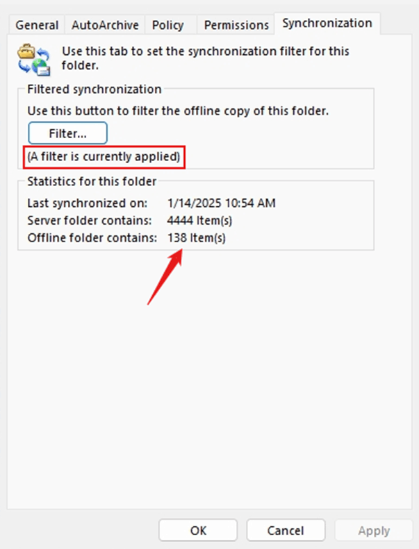 Removing message filters? - Microsoft Q&A