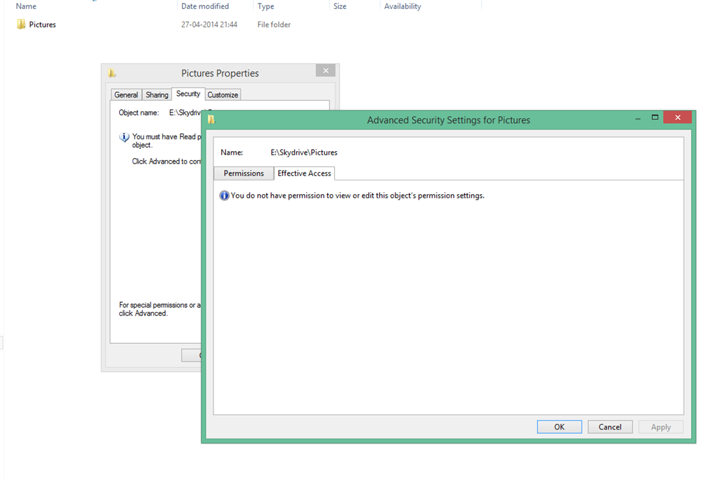 Folder not accessible - Access is denied - Microsoft Q&A
