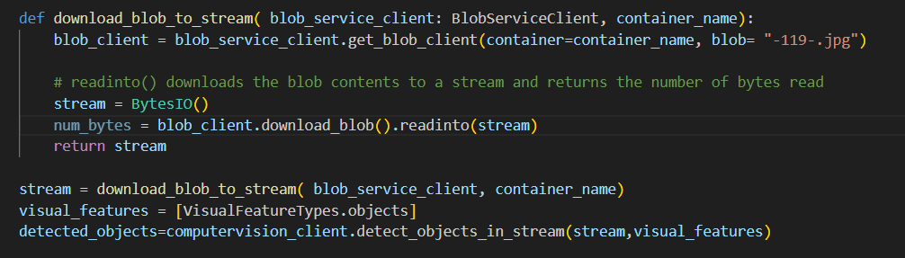 Azure Computer Vision - detect_objects (Image URL is not accessible ...