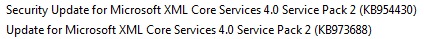 Microsoft XML Core Services 4.0 Service Pack 2 - Microsoft Q&A