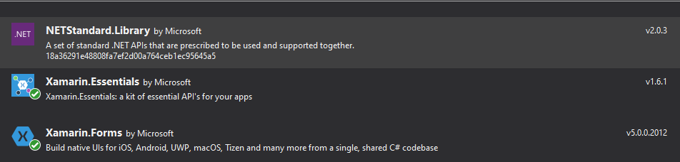 Textcolor Same As Backgoundcolor In Xamarinforms Tab Projects Microsoft Qanda 1008