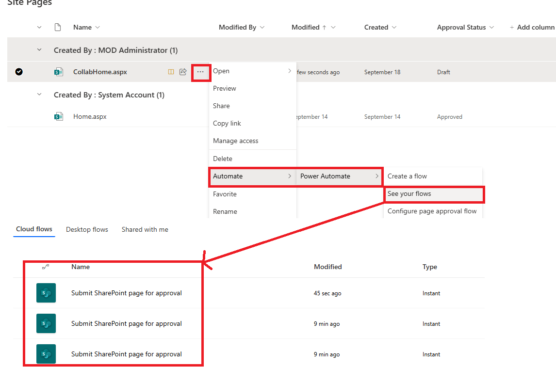 SharePoint Submit for approval button duplicate - Microsoft Q&A
