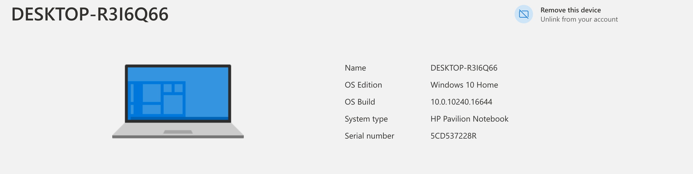 Random device appearing on Devices page - Microsoft Q&A