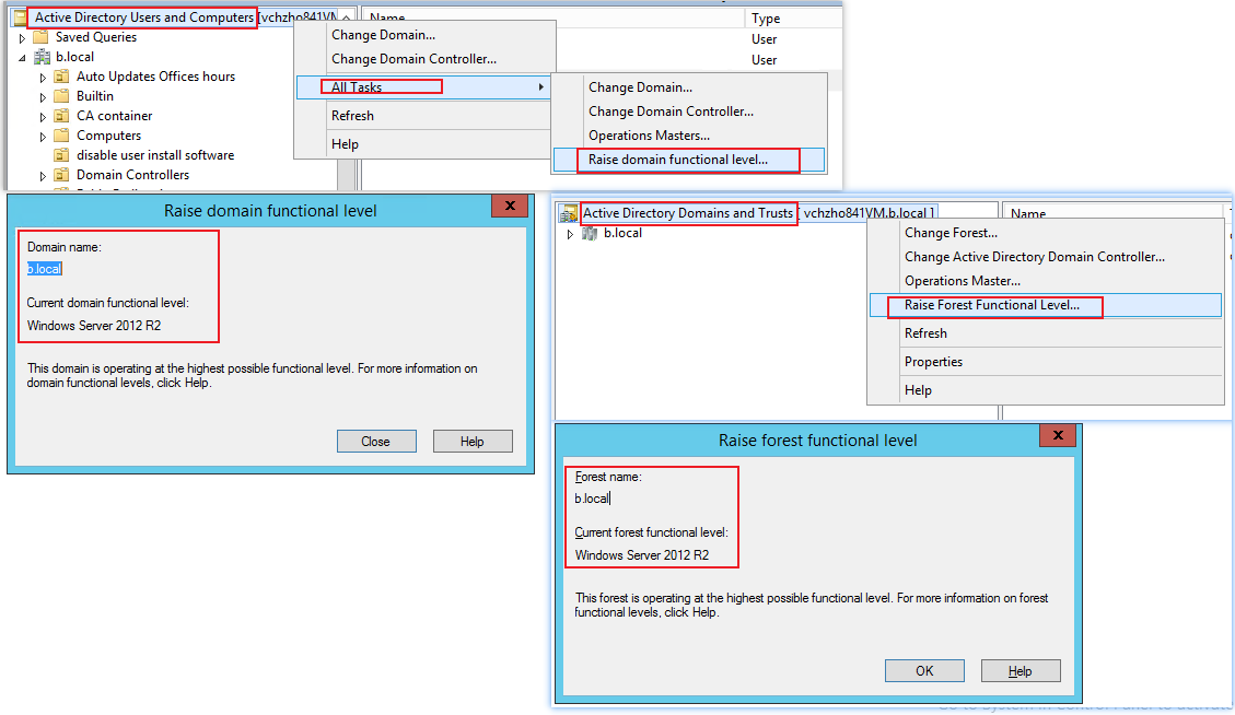 Failure to promote 2019 Core server to Domain Controller - The forest ...