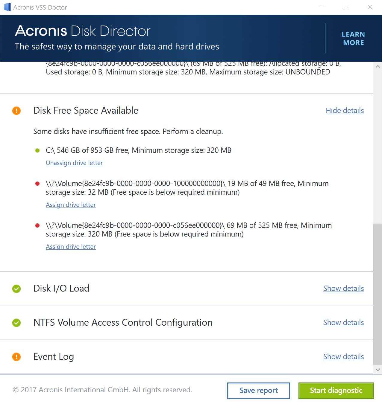 VSS (Volume Shadow Copy Service) writes issue - Microsoft Q&A