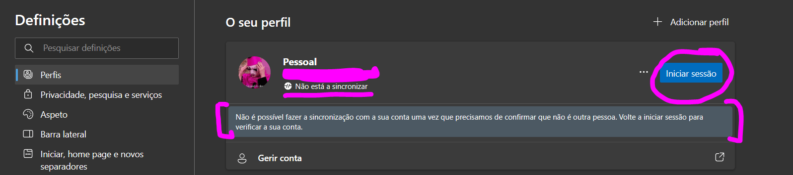 [SOLVED] Can't login on Edge anymore! (Sync issue) - Microsoft Q&A