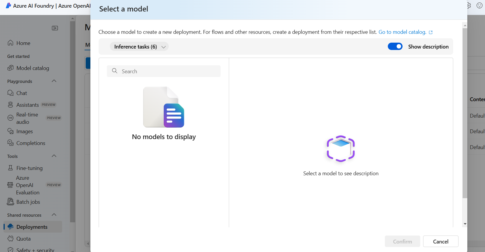 Problem Accessing Azure OpenAI Models Post-AI Studio Upgrade - Microsoft Q&A