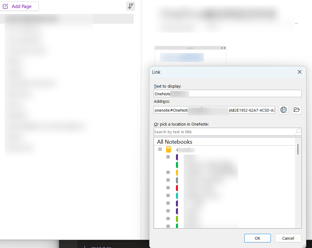 Why is OneNote suddenly creating urls instead of local links with "Copy ...