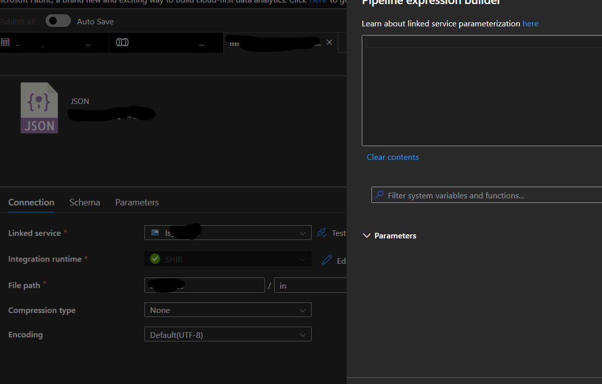 How to use a global parameter in a linked service from a dataset in a ... How to use a global parameter in a linked service from a dataset in a ...