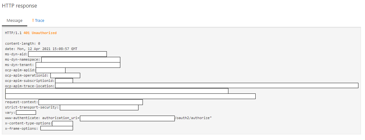 Authenticating to access D365 F&O endpoint within Azure API Management ...