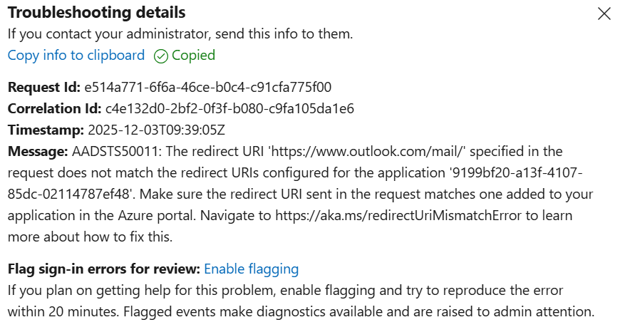 I am unable to log into my email account. - Microsoft Q&A