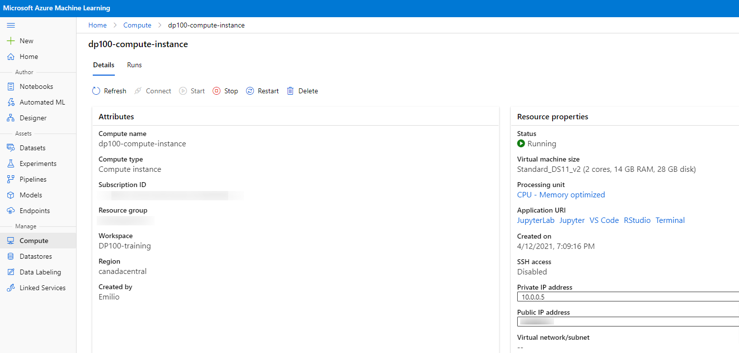 Azure Ml Notebook Python Kernel Never Loads Microsoft Qanda