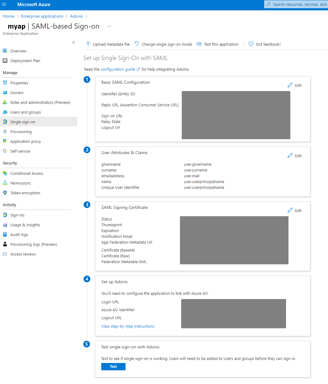 Azure SSO - response recieved at IP address - Microsoft Q&A