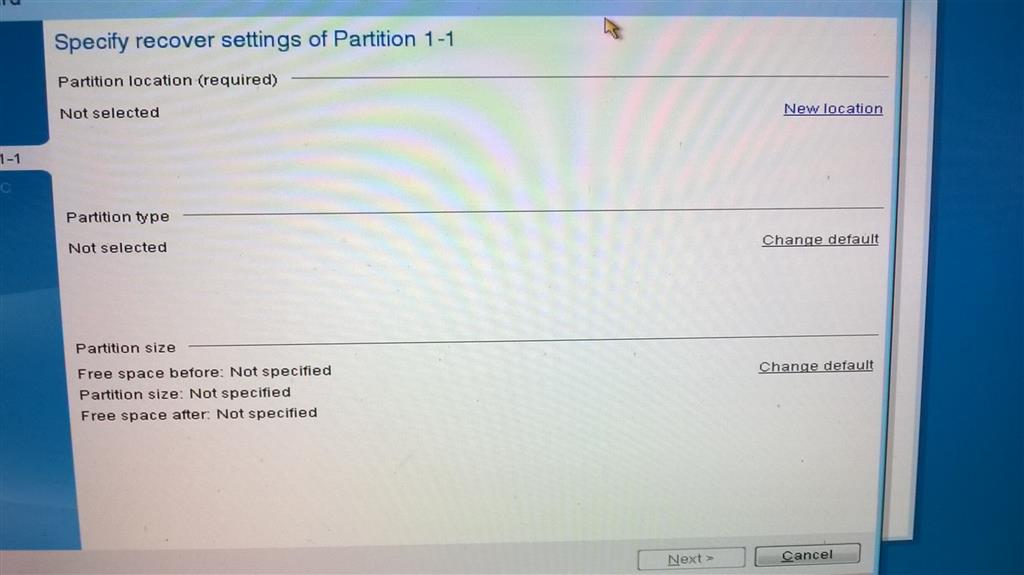 Acronis partitions recovery - Microsoft Q&A