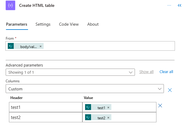 The css for a Table is not working in send a email from shared inbox - Microsoft Q&A