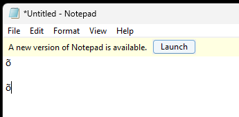 Alt-codes not working on Notepad - Microsoft Q&A