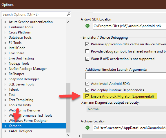 Migrated Androidx Project Build Error With Xf5 Microsoft Qanda 