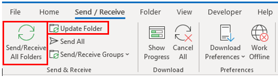 Outlook Badge Indicates New Message, But There Are No New Unread ...