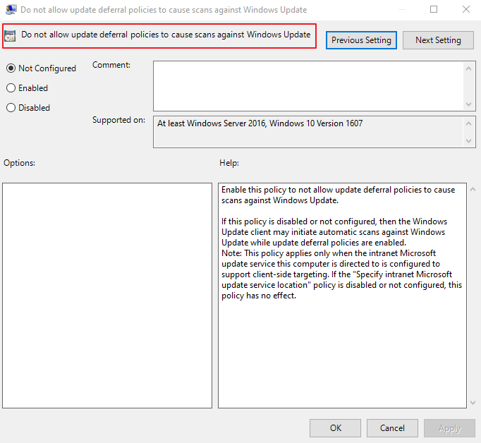 WSUS not show updates to install - Microsoft Q&A