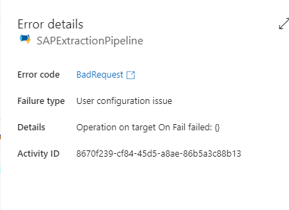 ADF Debug pipeline : Use activity runtime - Microsoft Q&A