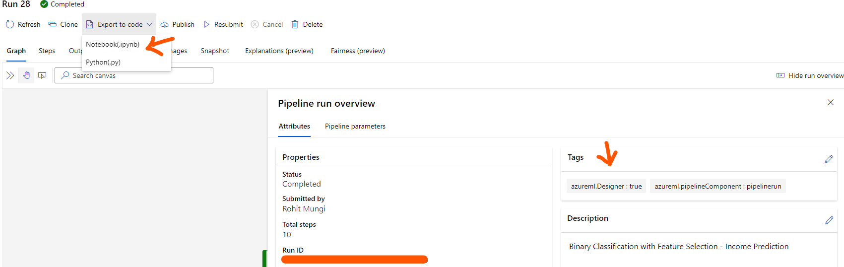 Azure ML Studio and Git/AzureDevOps - Microsoft Q&A