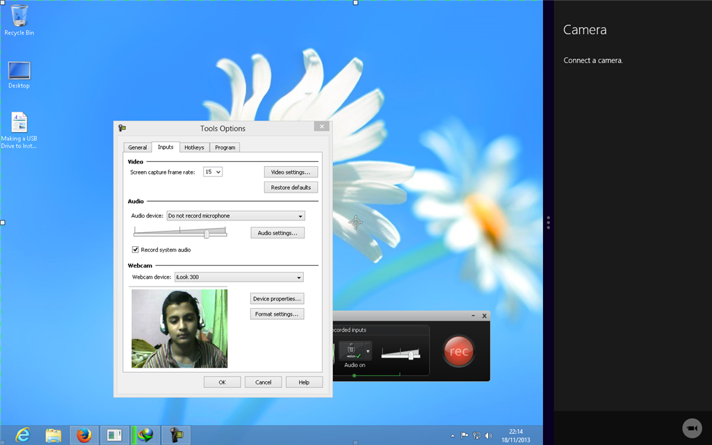 Windows 8 Camera application is not recognizing my Webcam? - Microsoft Q&A