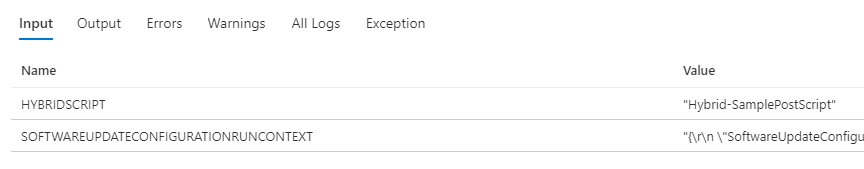 Azure Automation Update Management Boolean Value Is Broken Microsoft Qanda